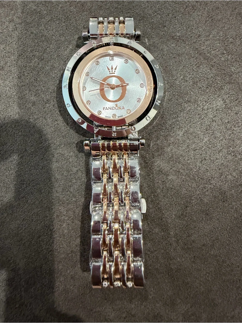 Pandora | Accessories | New Pandora Twotone Silver And Rose Gold Womens ...